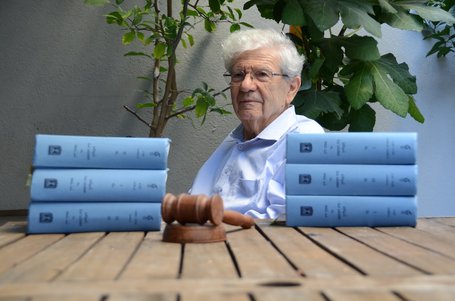 Aharon Barak - Humans of Tel Aviv